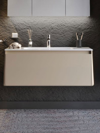 Martin Bella 100 Matte Soft Beige Βάση Επίπλου Μπάνιου Με Νιπτήρα | TS deco E-shop Takaronis ...