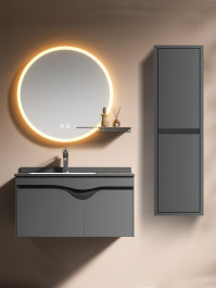 Martin Diva 80 Anthracite Έπιπλο Μπάνιου | TS deco E-shop Takaronis - Spournias